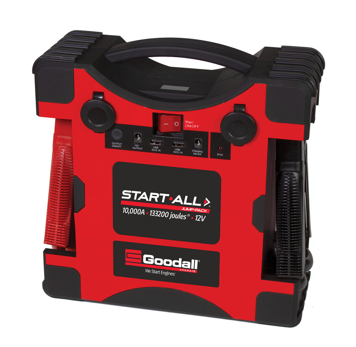 Goodall Start All Jump Pack 10,000A 12V – For Your Safety USA