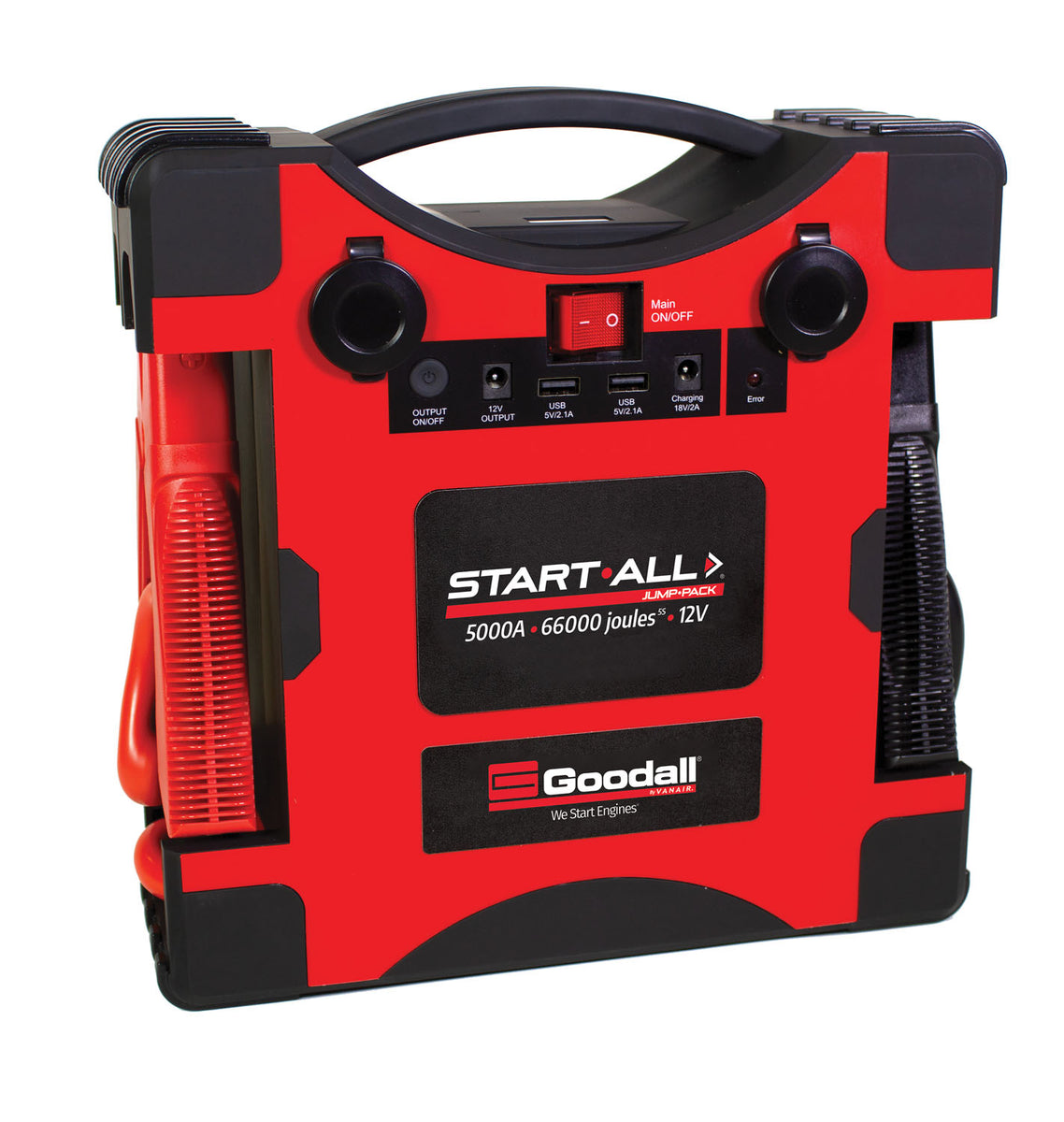 Goodall Start All Jump Pack 12V 5000 AMP – For Your Safety USA
